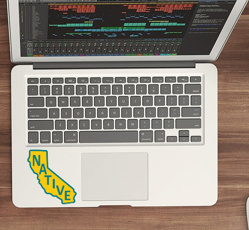 Born in California Native Sticker | Heart Sticker – Heart Sticker Company